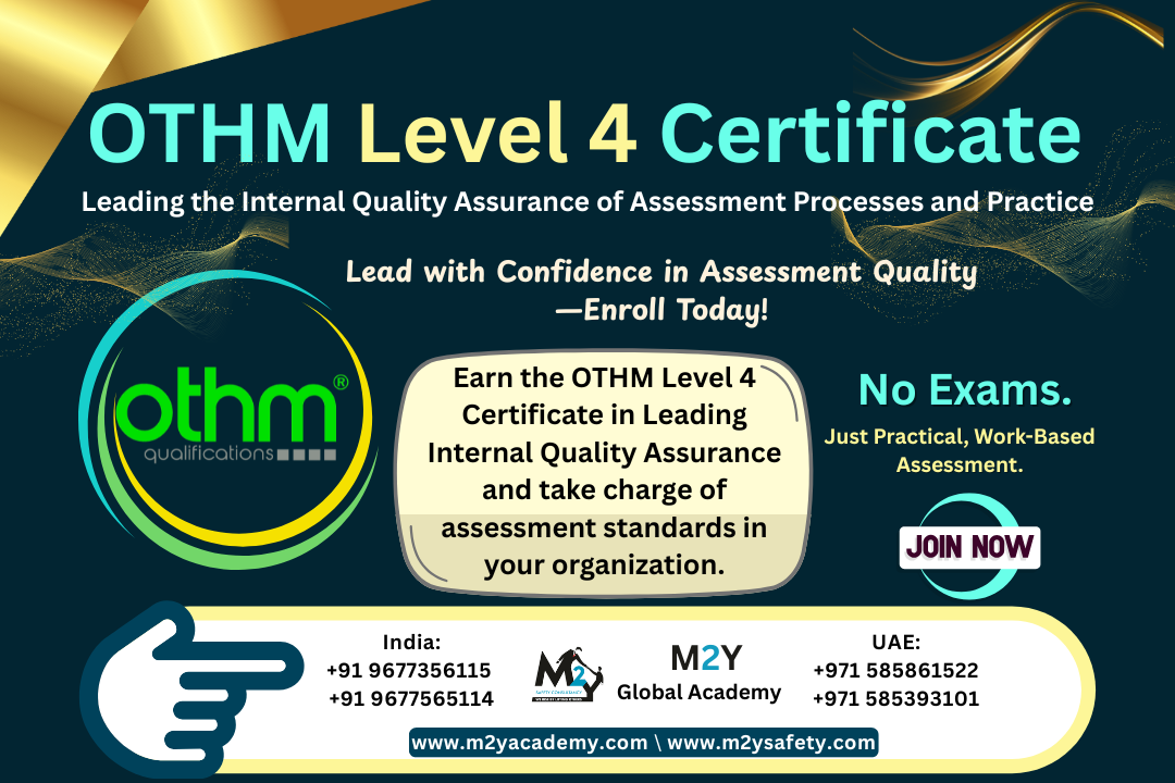 OTHM Level 4 Certificate in Leading Internal Quality Assurance