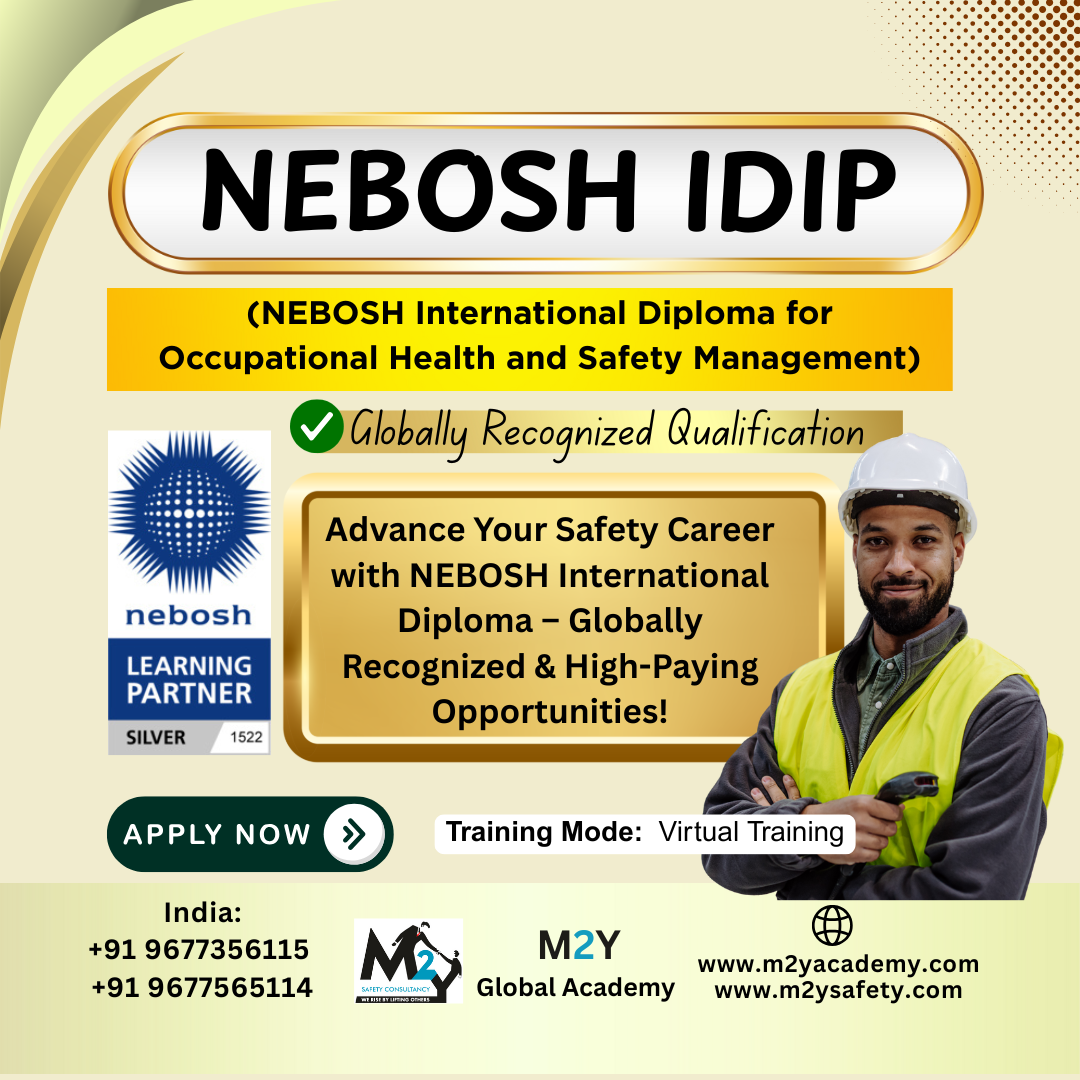 NEBOSH IDIP Course | Advanced International HSE Diploma